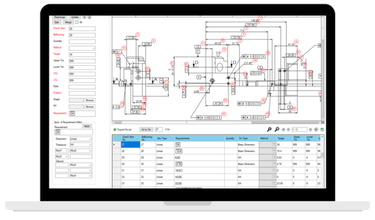AI First Article Inspection | Auto Ballooning Software