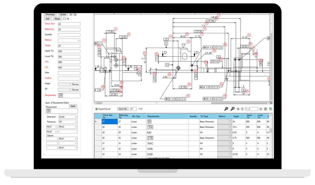 AI First Article Inspection | Auto Ballooning Software